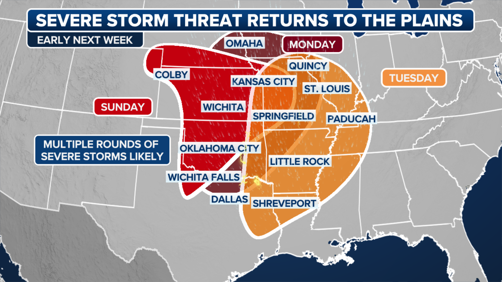 Live storm tracker: Severe weather maps, radar, hail potential, tornado threats, and more | Fox ...